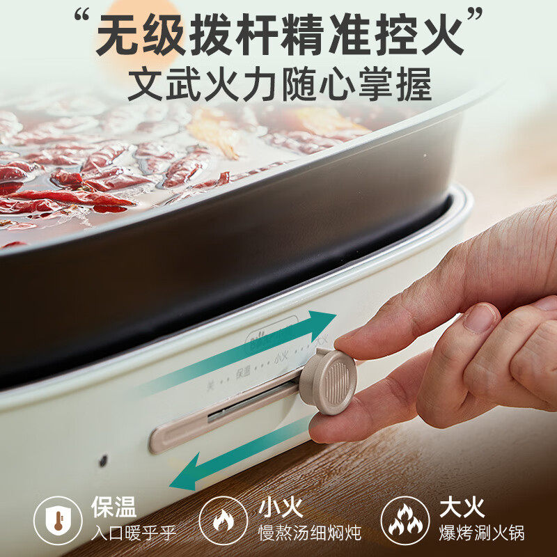 Bear Multifunctional Cooking Pot Hot Pot Barbecue Plate Shabu-Shabu All ...