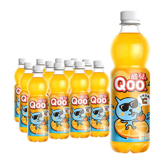 Coca-Cola Minute Maid Queer Qoo fruity/juice drink 450ml*12 bottles