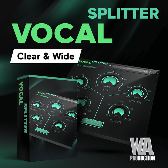 Genuine Vocal Splitter vocal enhancement effector chorus distortion sound field expansion