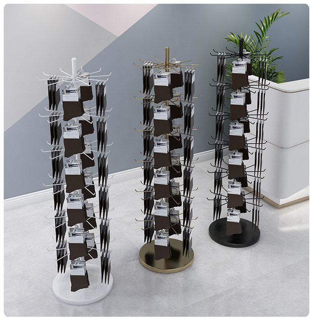 Hanging socks display rack landing display rack Maternal and baby ...