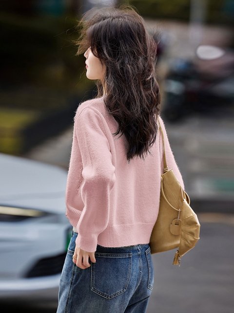 Fashion Knitting Cardigan 2025 Spring New arrival Women Are Gentle ...