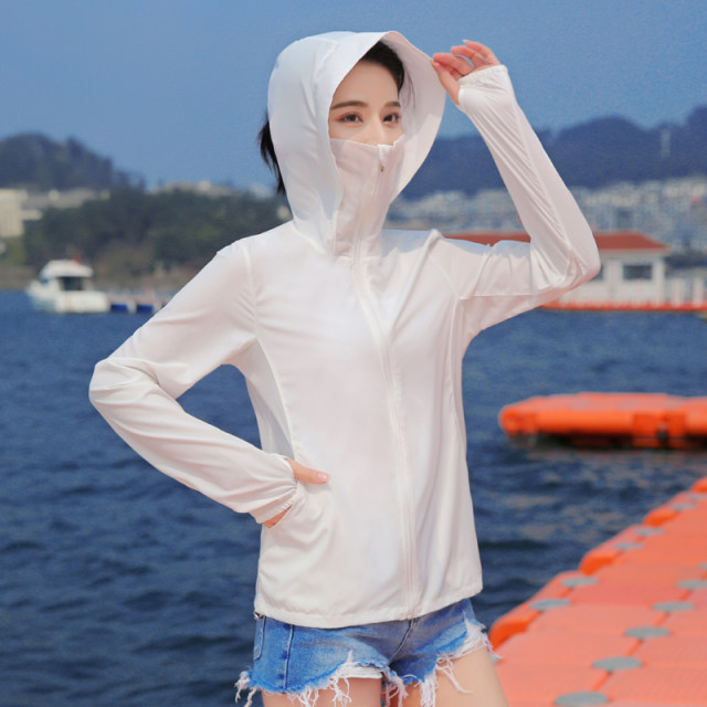 Sunscreen clothing women 2023 new ice silk breathable anti-ultraviolet ...