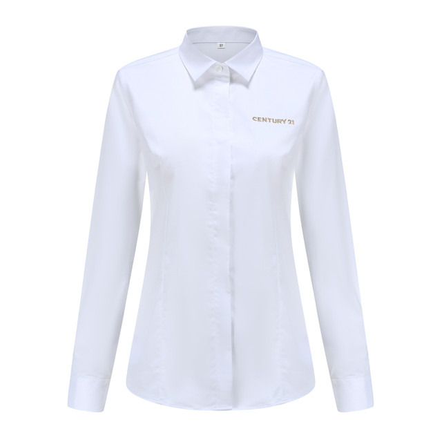 21st century new standard non-ironing shirt bamboo fiber white business ...