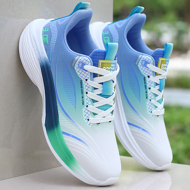 Brand broken-size soft-soled running shoes for men's spring mesh trendy ...
