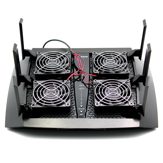 Longyou mesh R7900R8000 ASUS RT-AC5300 router cooling fan USB radiator fan