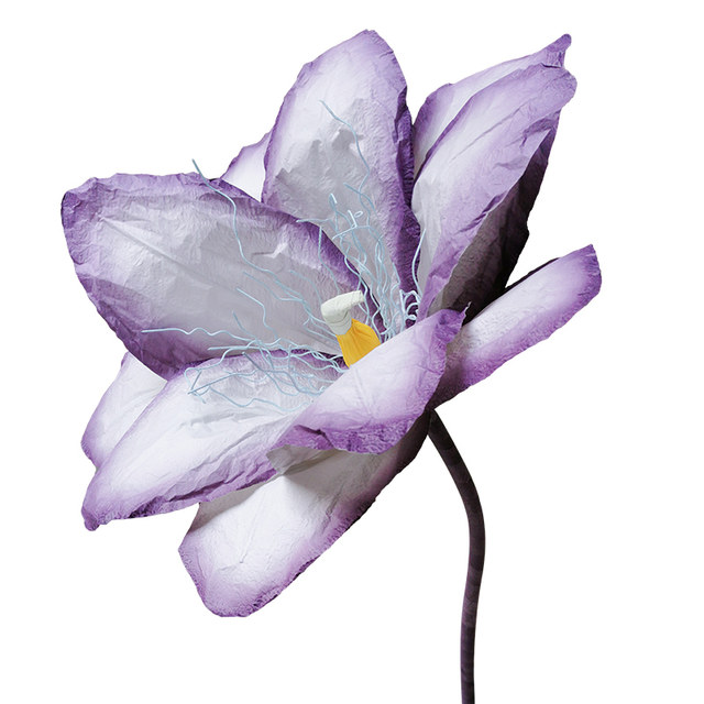 Large-scale wedding paper art decoration road lead flower window ...