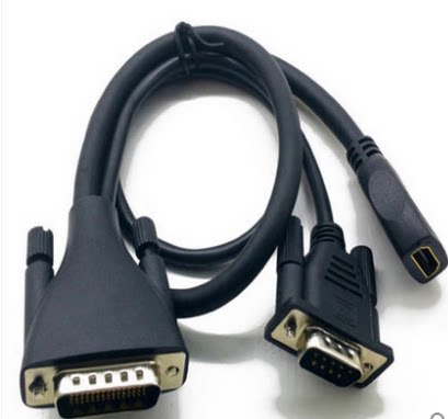 Customized Polycom Fourth-Generation Lens Hdci to HDMI Cable Hdmi+Db9 ...