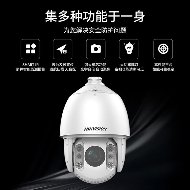 Hikvision 5 million 360-degree surveillance dome camera 33x zoom 7533IW ...
