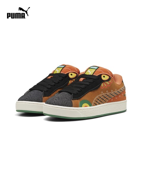 PUMA men's and women's retro contrasting color stitching sports and ...