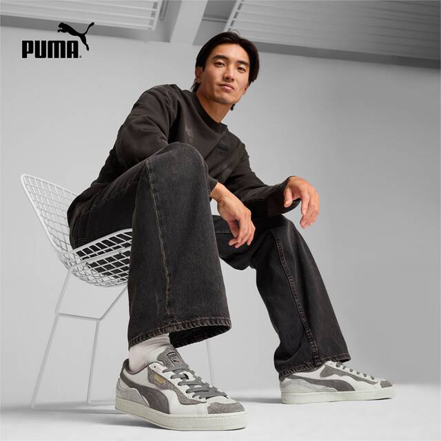 PUMA Puma official male and female new low -top classic contrasting ...