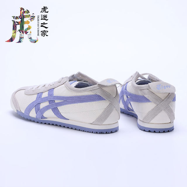 Nitsuka Tiger onizu Tiger Mexico66 VIN blue litchi pattern women's shoes 1183B391-102