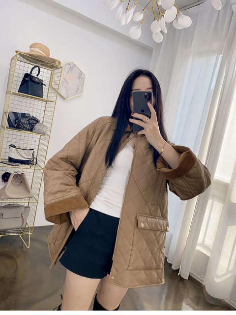 2024 autumn and winter Turkish sheepskin leather down jacket women ...