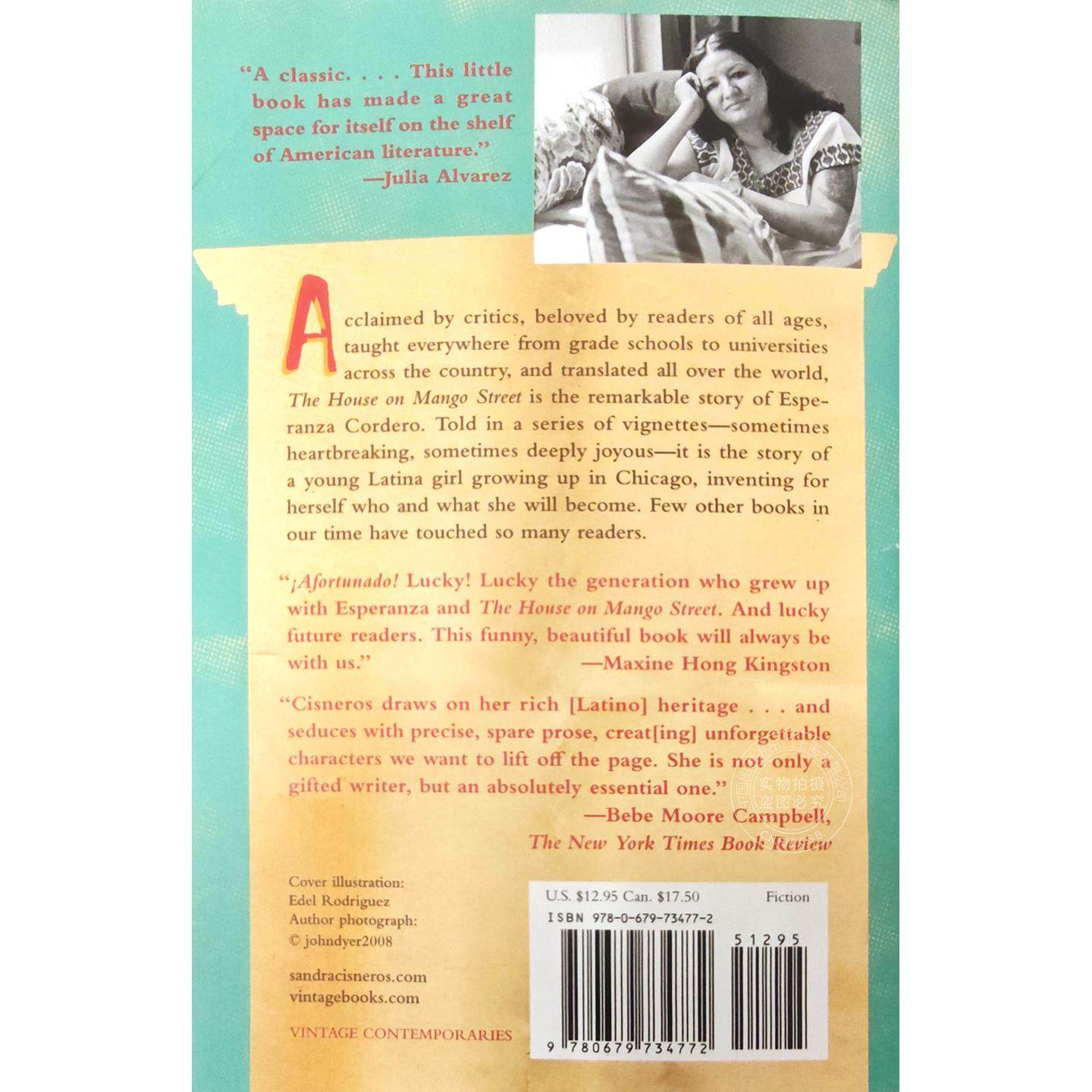 La Casa en Mango Street - Sandra Cisneros - Novela en Inglés