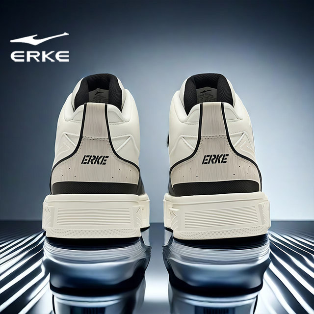 Hongxing Erke men's shoes 2025 spring and autumn soft sole leather high ...