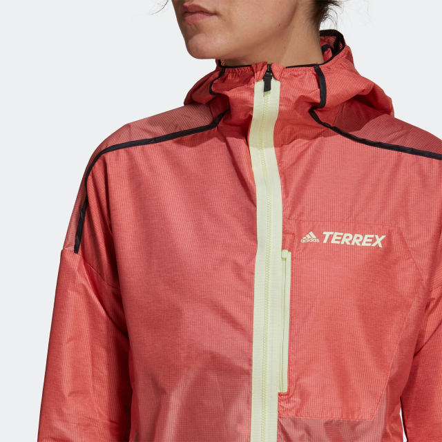 Adidas/Adidas official authentic TERREX new women's sports hooded jacket H11745