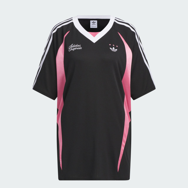 Adidas/Adidas official authentic clover women's loose V-neck football ...