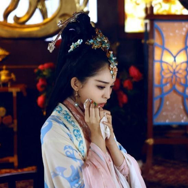 Martial Arts Zhao Zilong Gulina Zha Taka Costume Female Hanfu Tail ...