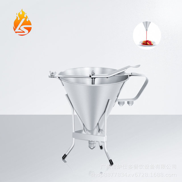 Octopus meatball funnel with stand kitchen cone funnel batter funnel ...