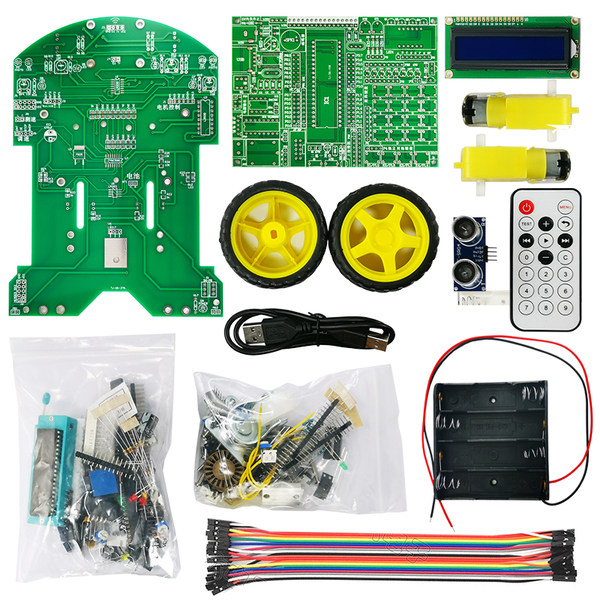 C51 Smart Car Microcontroller Development Board Kit – Fernbedienung ...
