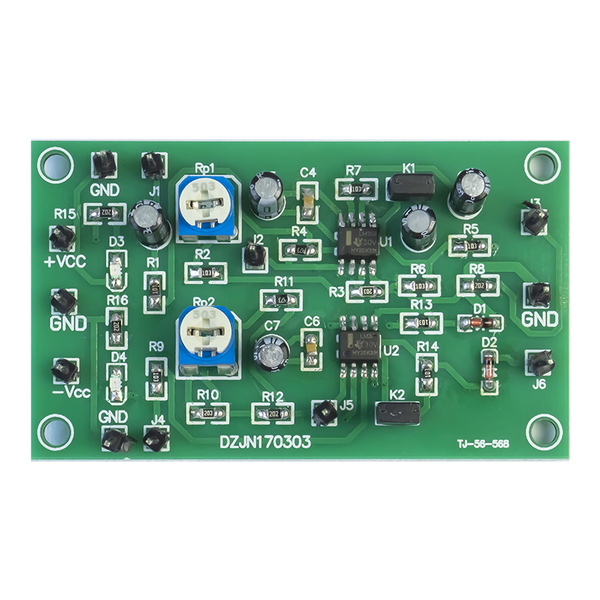 Integrated Op Amp Amplifier Circuit Electronic Skills Training Kit ...