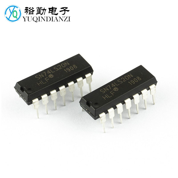 74LS20 74LS20N SN74LS20N Direct Plug-In DIP-14 Integrated Circuit NAND ...