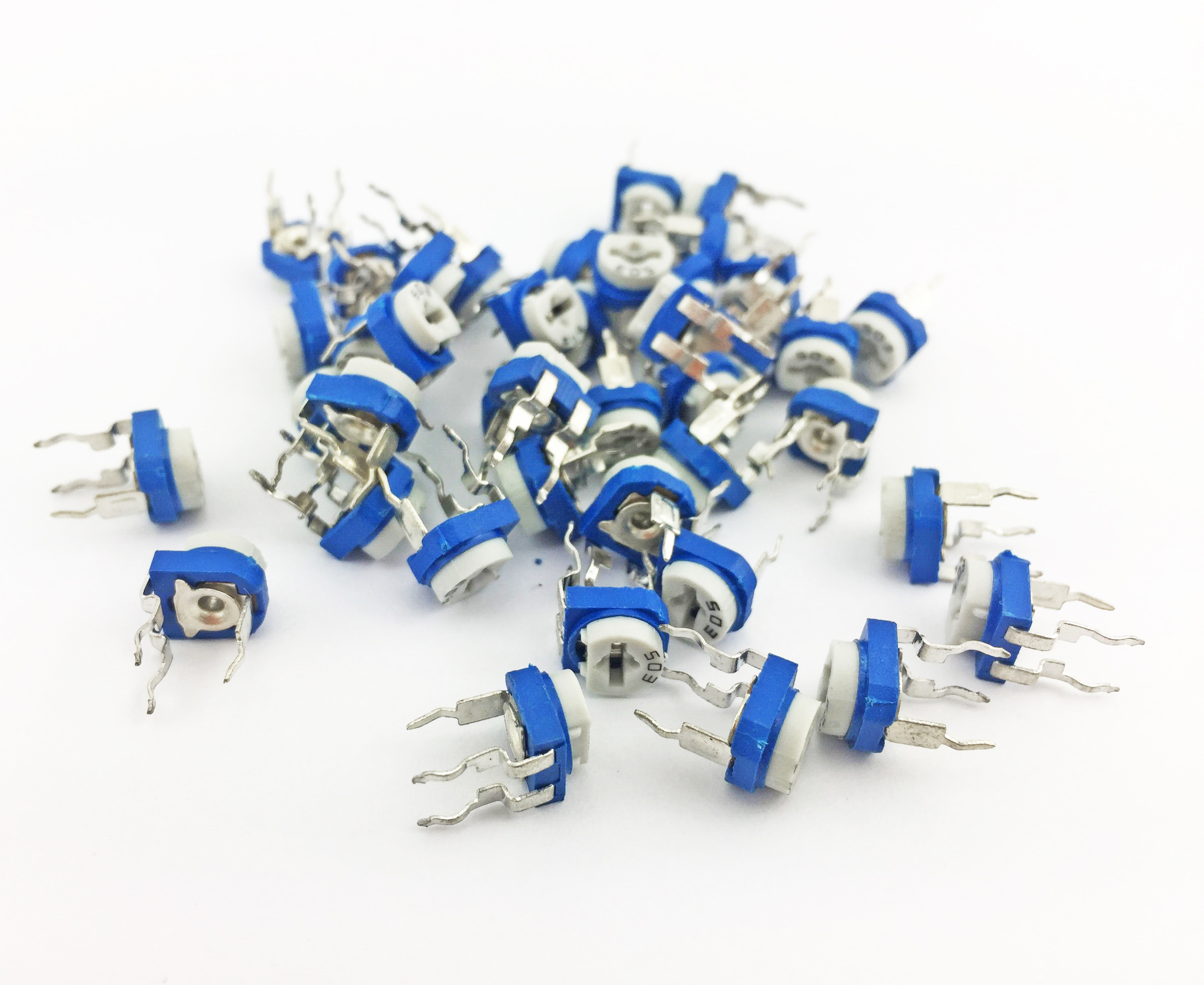Potentiometer package - blue and white | Wulu electronics