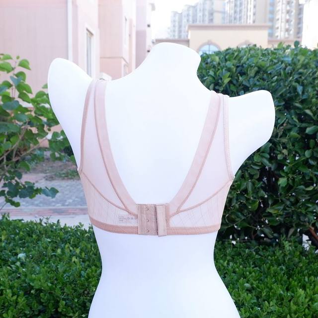 Exported to Korea foreign trade original order no steel ring bra glossy ...