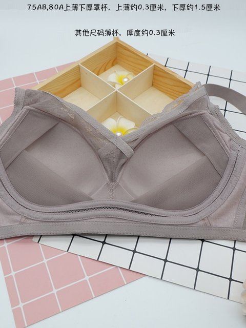 Export Korean foreign trade original steel ringless bra gathered ...