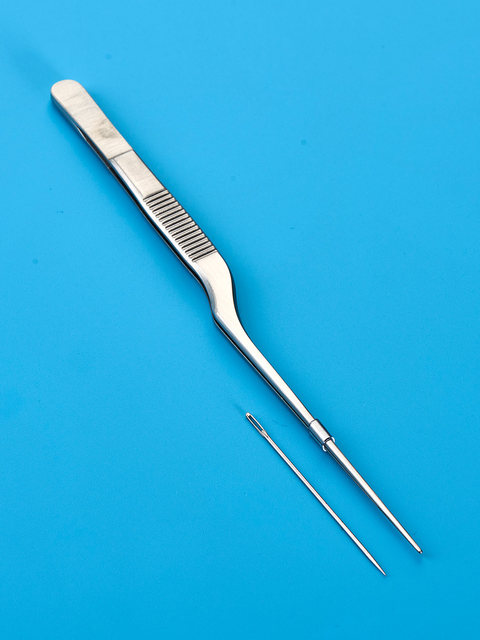 Ear special tweezers digging the ears to dig ear tools Gun -like curved ...