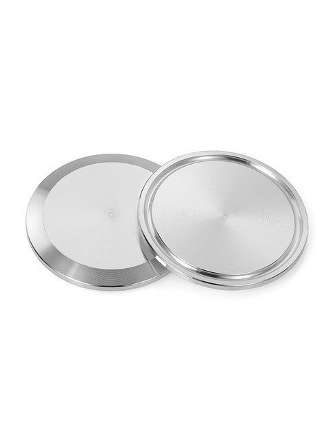 316L stainless steel quick installation blind plate sanitary clamp type ...