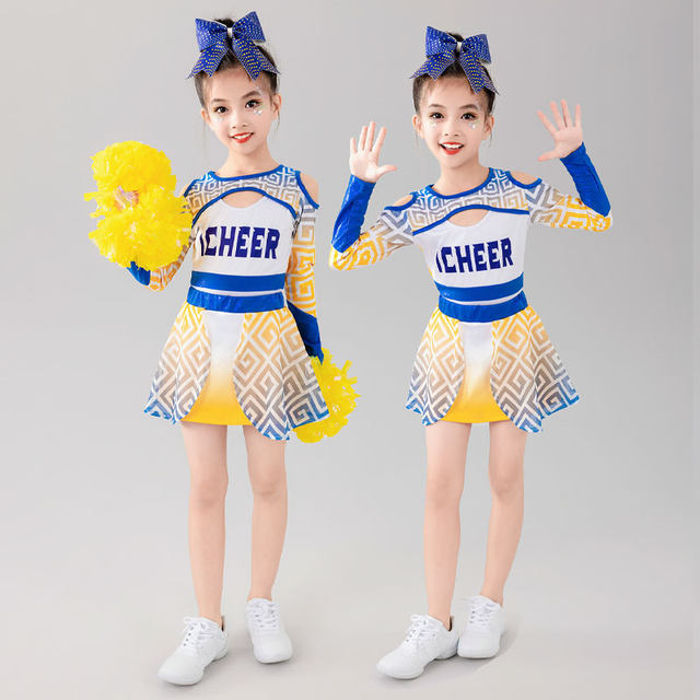 Cheerleading competition uniforms, girls' primary and secondary school ...