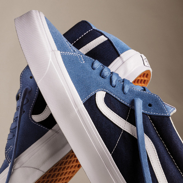 Vans official OTWSk8-MidReissue83 blue and black color matching ...
