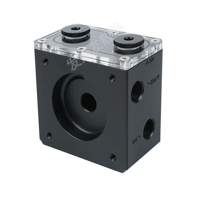 IcemanCooler2u server water tank and tolerate DDC pump split water tank