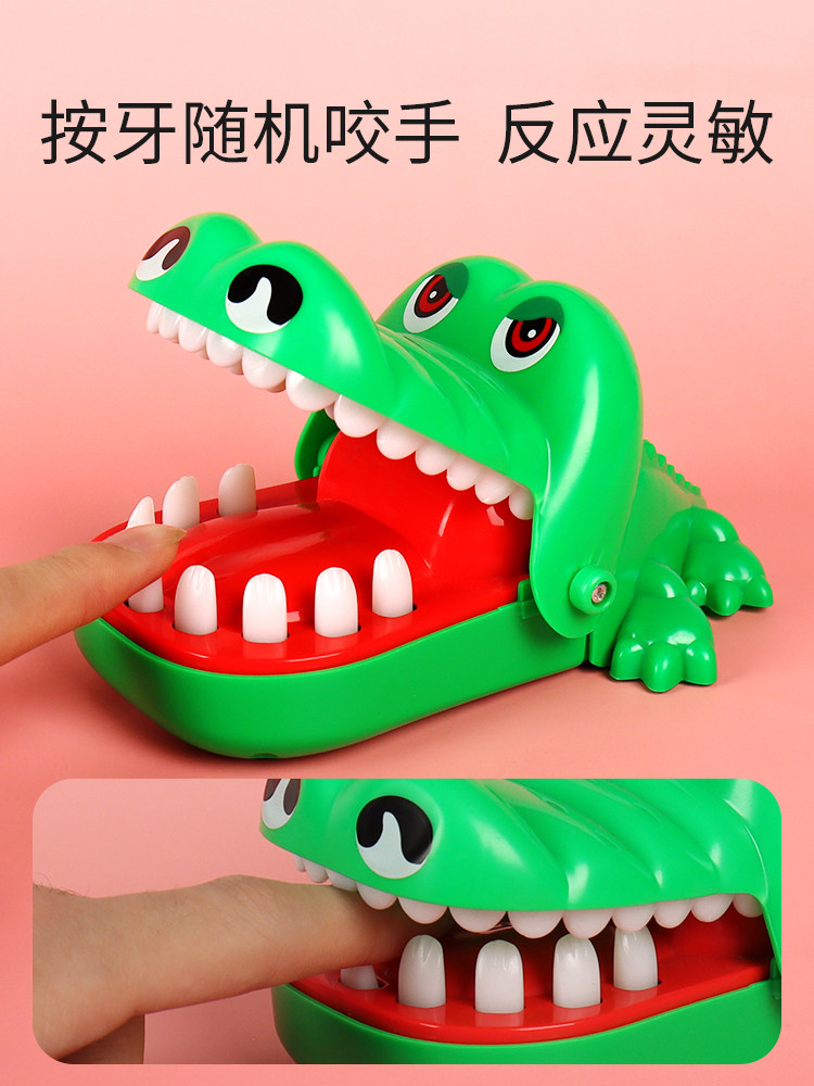 Tricky Bite Finger Crocodile Toy - Kinderspielzeug Dinosaur Prank