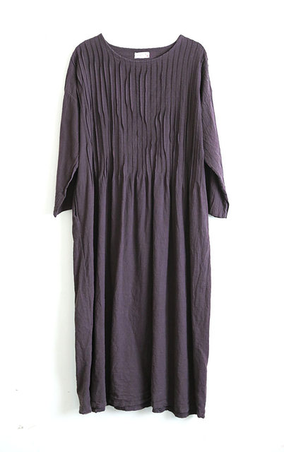 Original design spring and autumn cotton and linen retro handmade wind ...