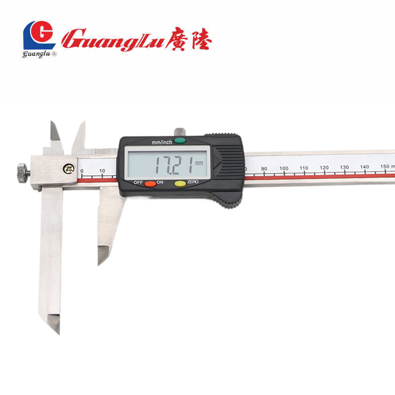 Цифровой штангенциркуль с телескопической лапкой guanglu ...