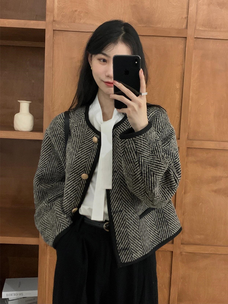 French socialite small fragrant style jacket for women, spring and ...