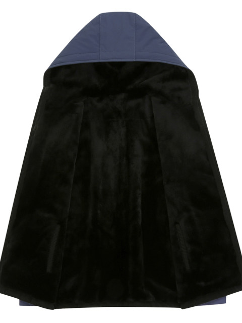 Double-sided mink velvet inner liner for men's hooded fur coat Parker ...