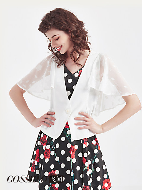 Summer design small suit jacket for women new niche style thin style ...