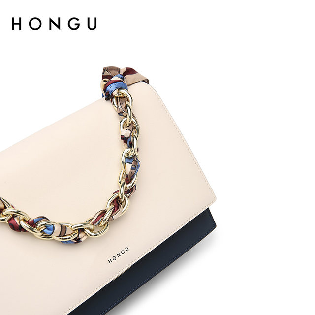 Honggu bag temperament women's bag cowhide crossbody bag women's ...