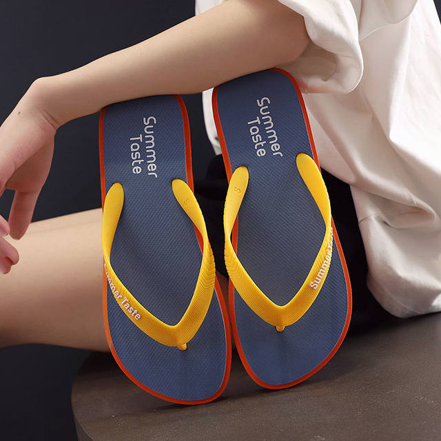 2024 new summer flip flops outdoor wearing sandals on the beach trendy ...