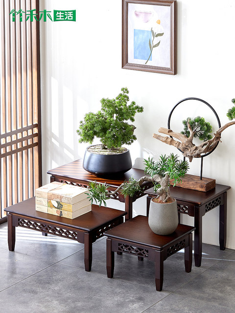 Flower stand living room floor-standing flower table living room flower ...