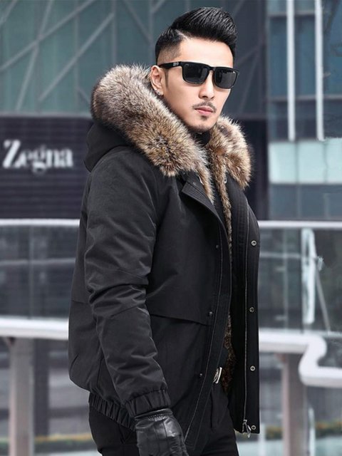 Men's faction overcomes 2023 new male mink inner bile plus velvet thick ...