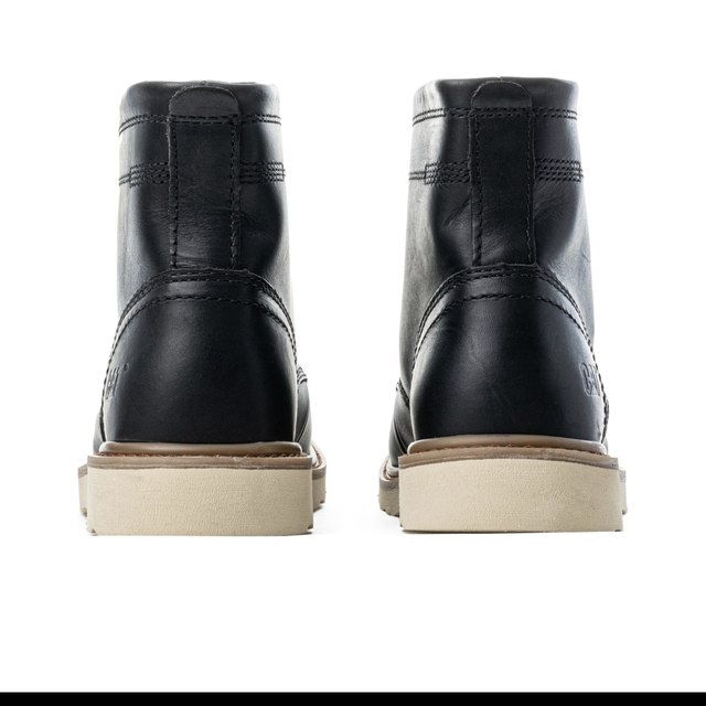CAT Carter black lace-up men's work boots Martin boots counter cabinet ...