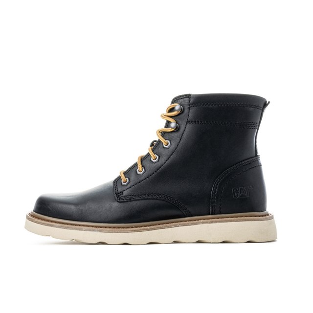 CAT Carter black lace-up men's work boots Martin boots counter cabinet ...