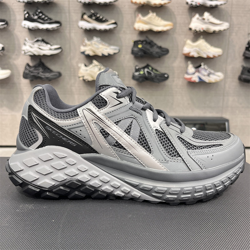 Skechers men's spring monster shoes thick-soled breathable casual ...