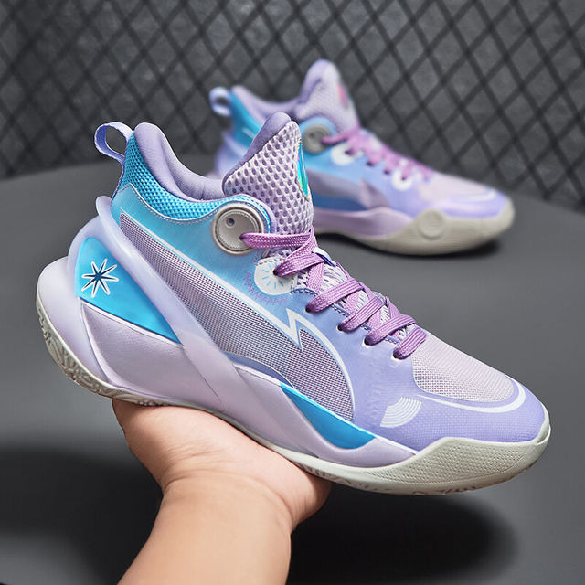 Sonic 10 basketball shoes actual game shoes cement floor non-slip wear ...