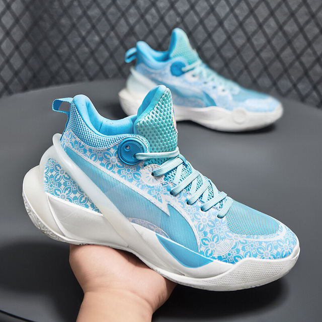 Sonic 10 basketball shoes actual game shoes cement floor non-slip wear ...