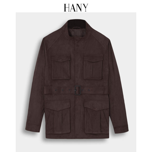 HANY Hanni M65 hunting jacket suede men's retro men's hunting jacket