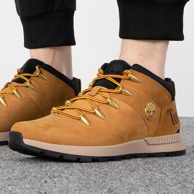 Timberland Timberland wheat color mid-top boots men's shoes summer new ...